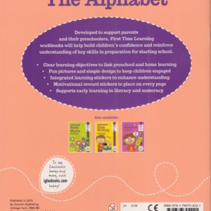 First Time Learning – The Alphabet – 3+ Preschool – Children's Bookshop ...