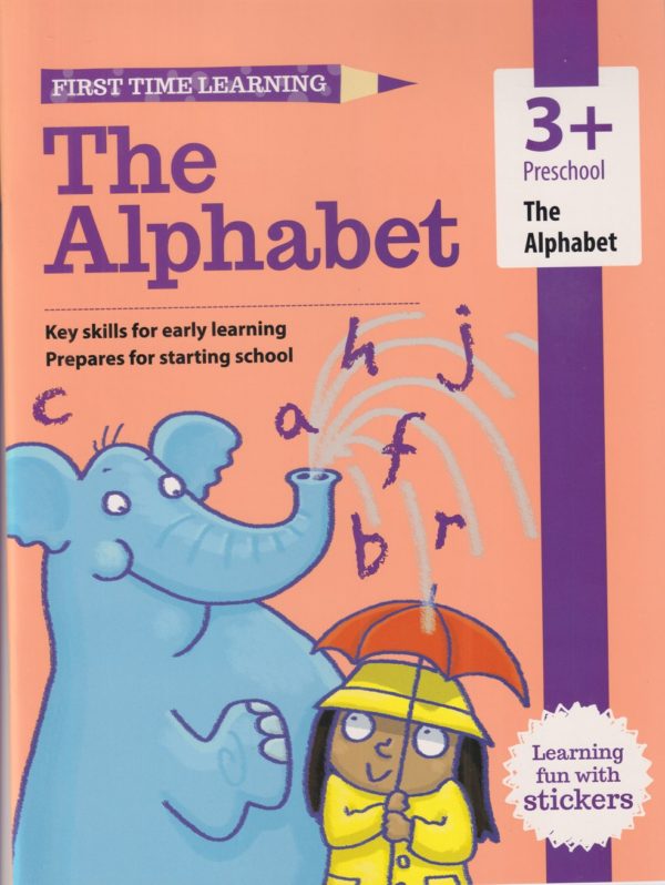 First Time Learning – The Alphabet – 3+ Preschool – Children's Bookshop ...