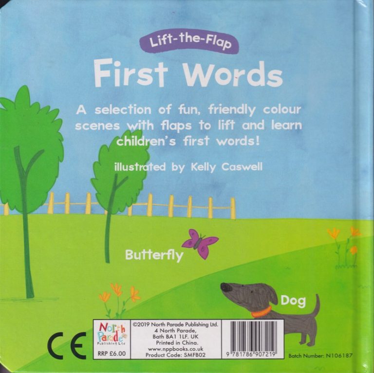 Lift the Flap – First Words – Boardbook – Children's Bookshop in Sri Lanka