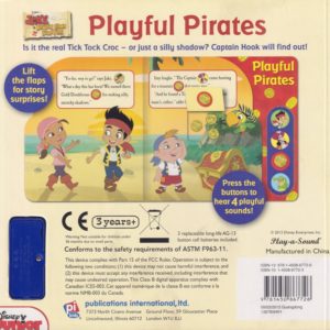 Playful Pirates – Lift a Flap Sound Book – Disney Junior – Children's ...