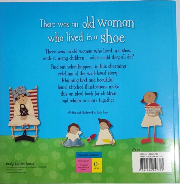 BIG LETTERS BOOK – There was an old woman who lived in a shoe ...